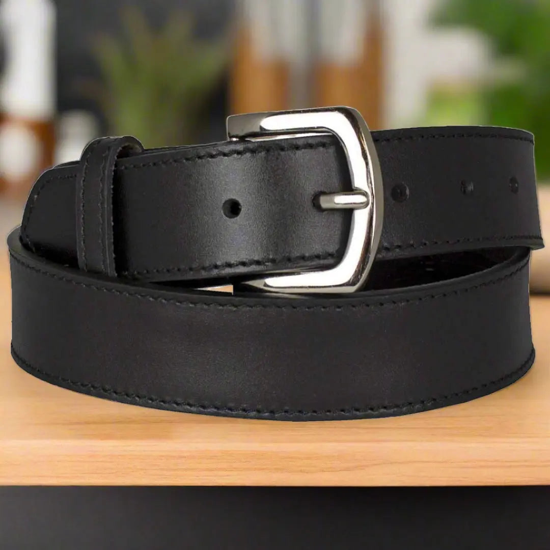 BOL Men's Leather Removable Buckle Money Belt - Boutique of
