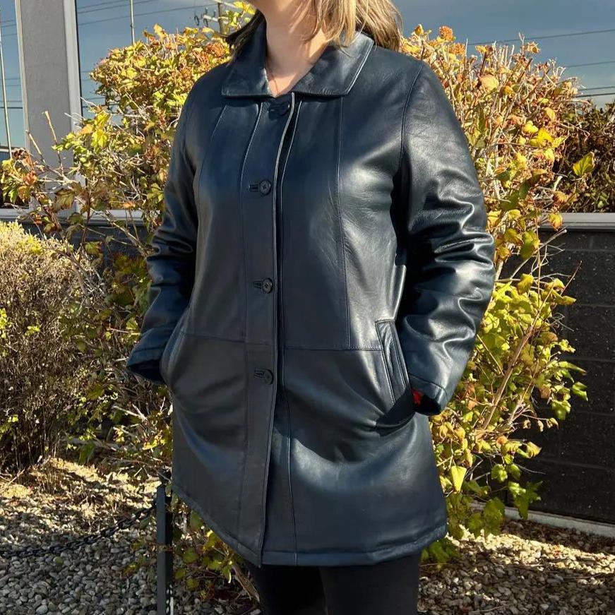 BOL Women's Button Up Leather Jacket - Boutique of Leathers/Open Road