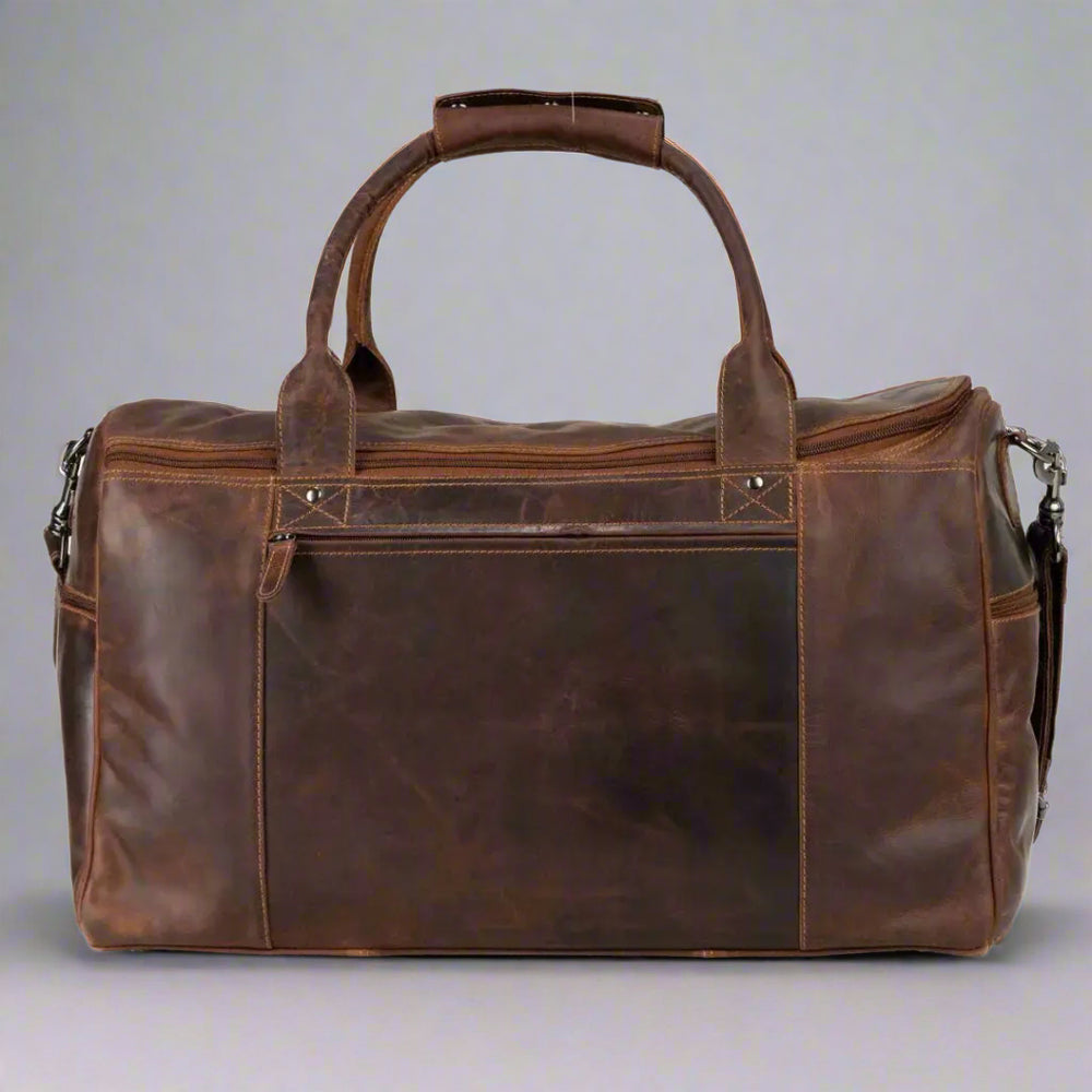 Greenwood Leather Regina Large Travel Duffle Bag - Boutique of