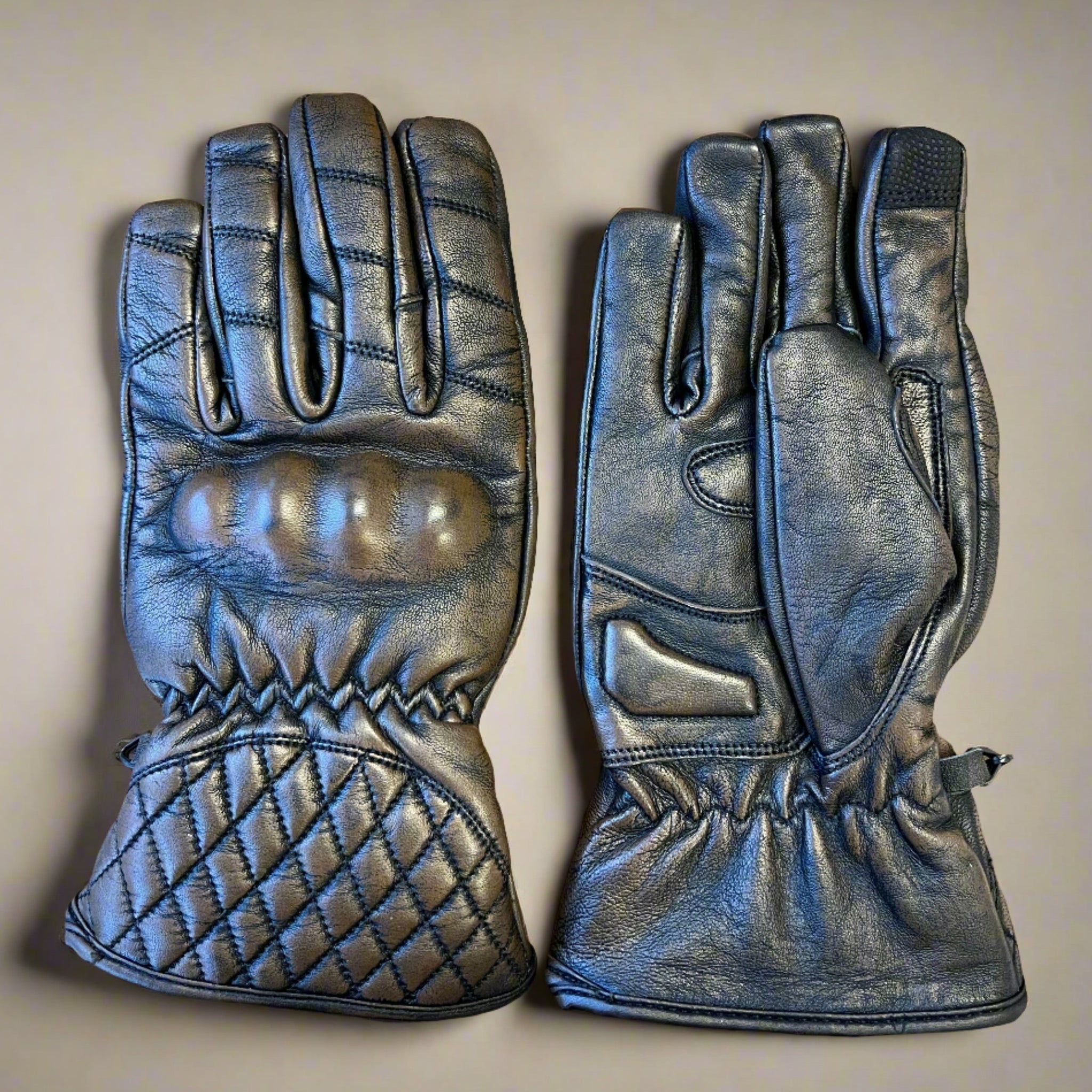 Hard Knuckle Motorcycle Gloves | Open Road