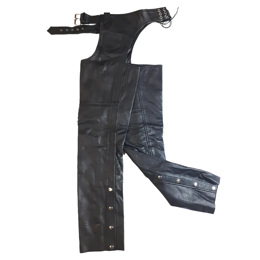 Open Road Coin Pocket Leather Chaps - Boutique of Leathers/Open Road