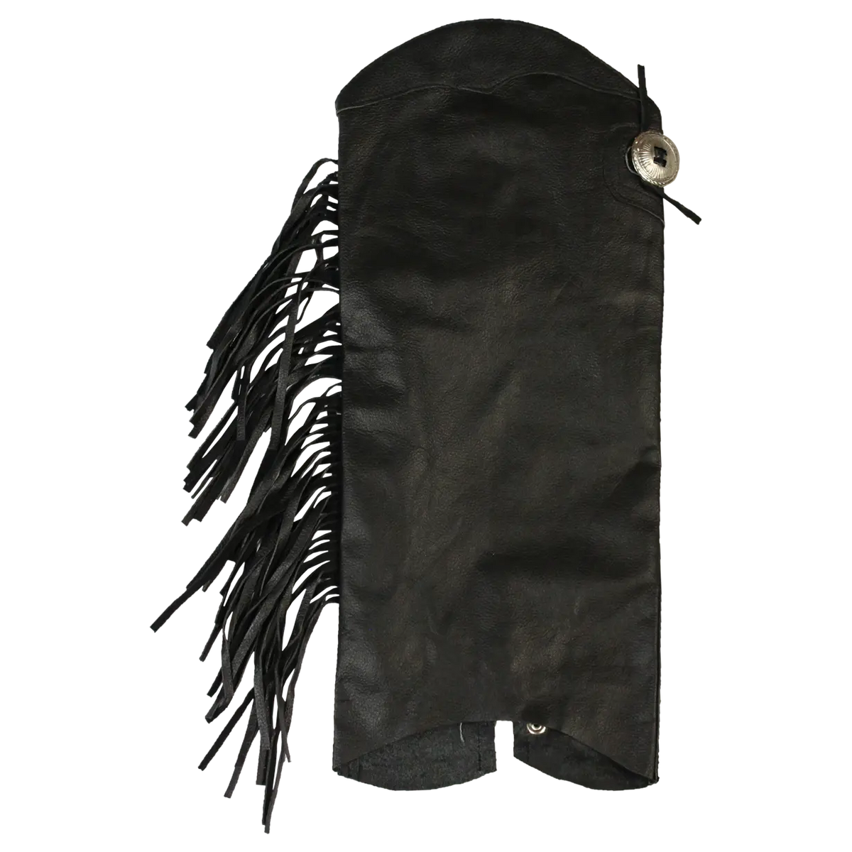 Open Road Women's Side Fringe Leather Half Chaps - Boutique of