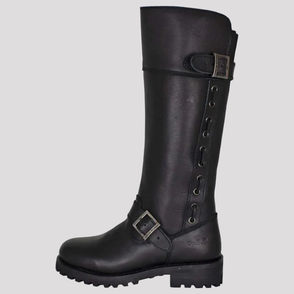 Open Road Women's Tall Moto Boots | Boutique of Leathers