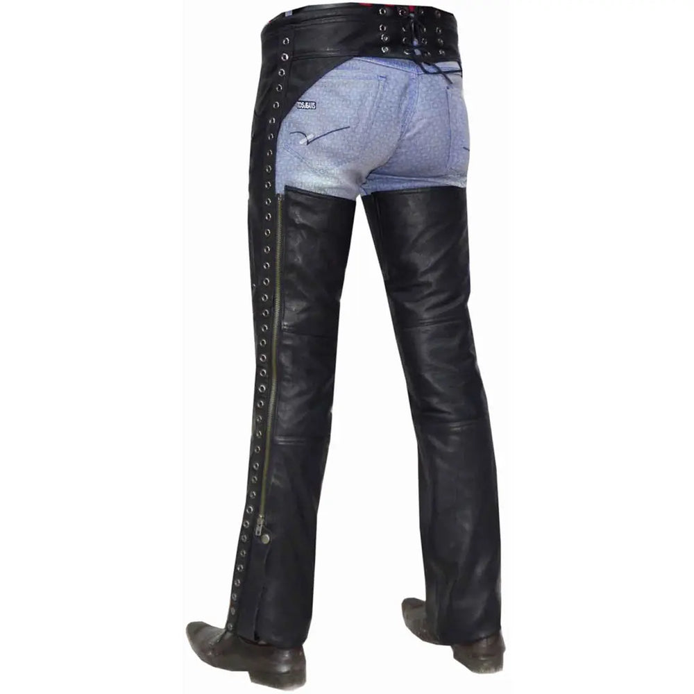 Unik International Women's Eyelet Laced Chaps - Boutique of